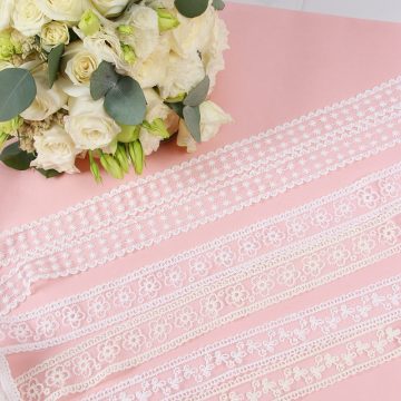 LISTON DE POLIESTER TIPO ENCAJE