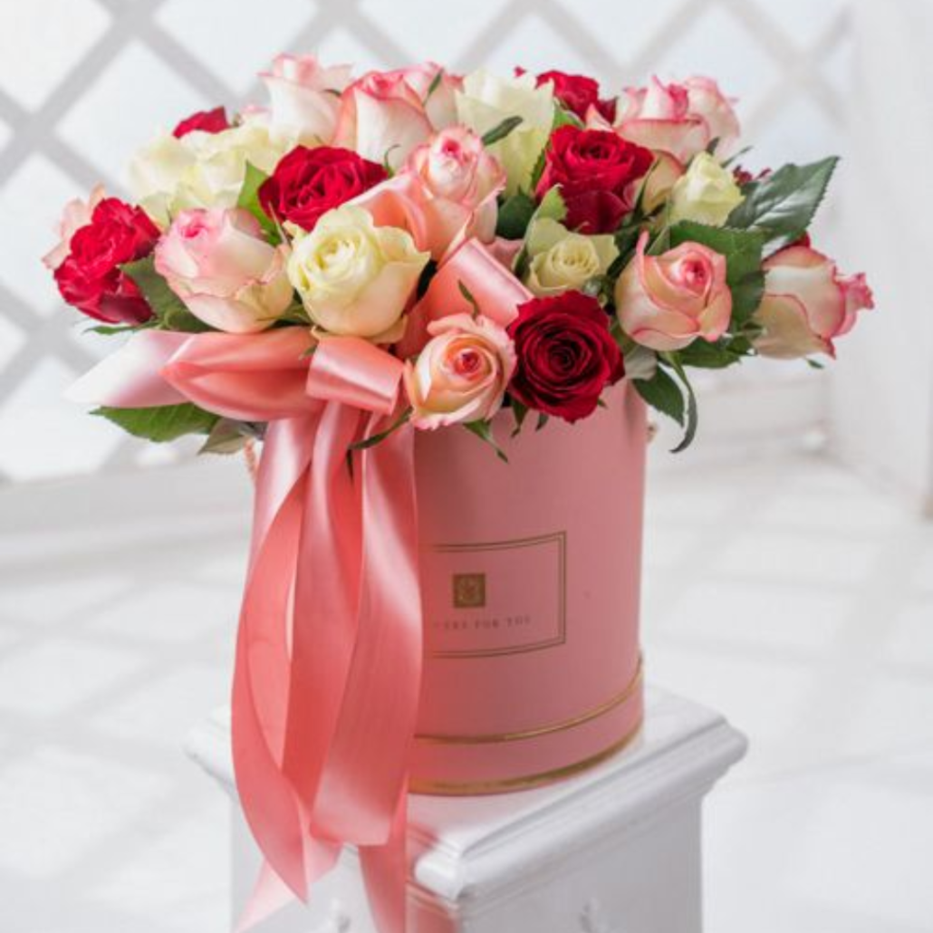 SET DE 5 CAJAS PARA FLOR