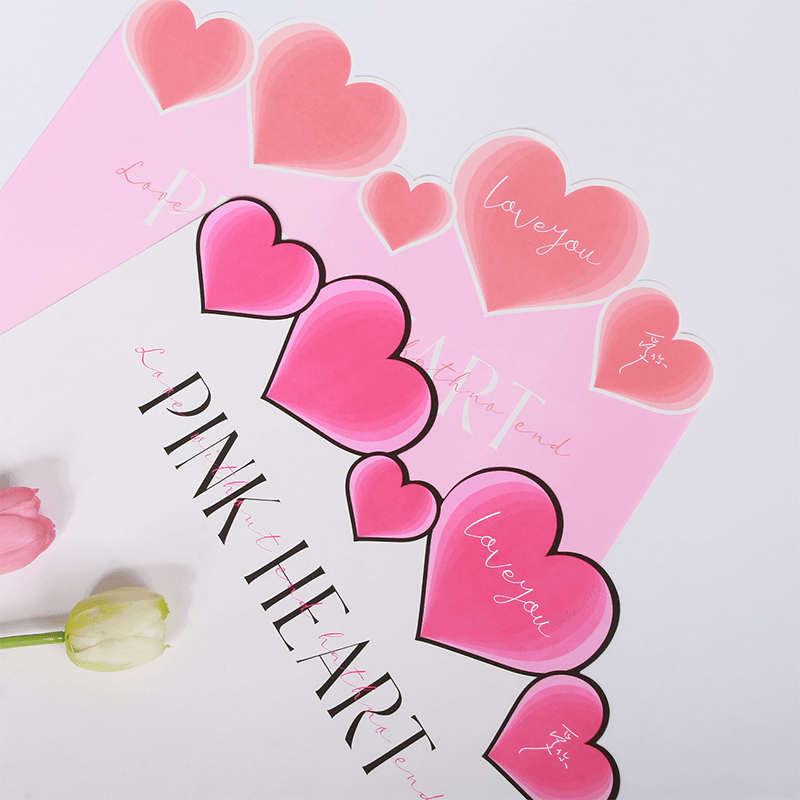 PAPEL PARA ENVOLVER RAMOS PINK HEART PAPEL PARA ENVOLVER RAMOS PINK HEART