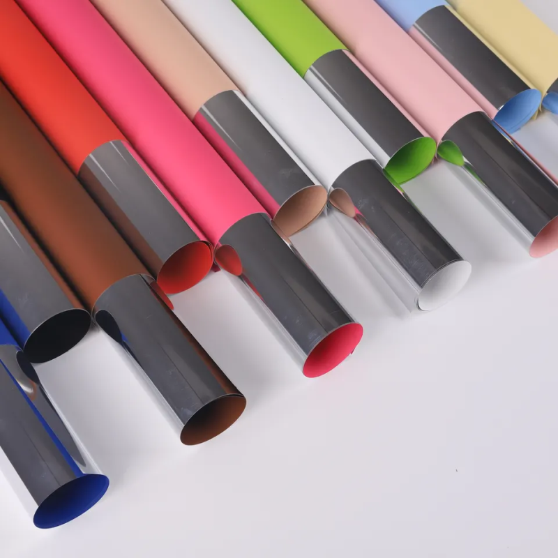 CELOFAN DOBLE VISTA PLATEADO