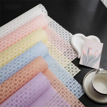 PAPEL PERFORADO PARA ARREGLOS DE FLORES