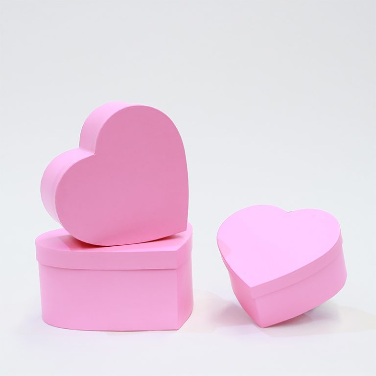 CAJAS EN FORMA DE CORAZON SAN VALENTIN