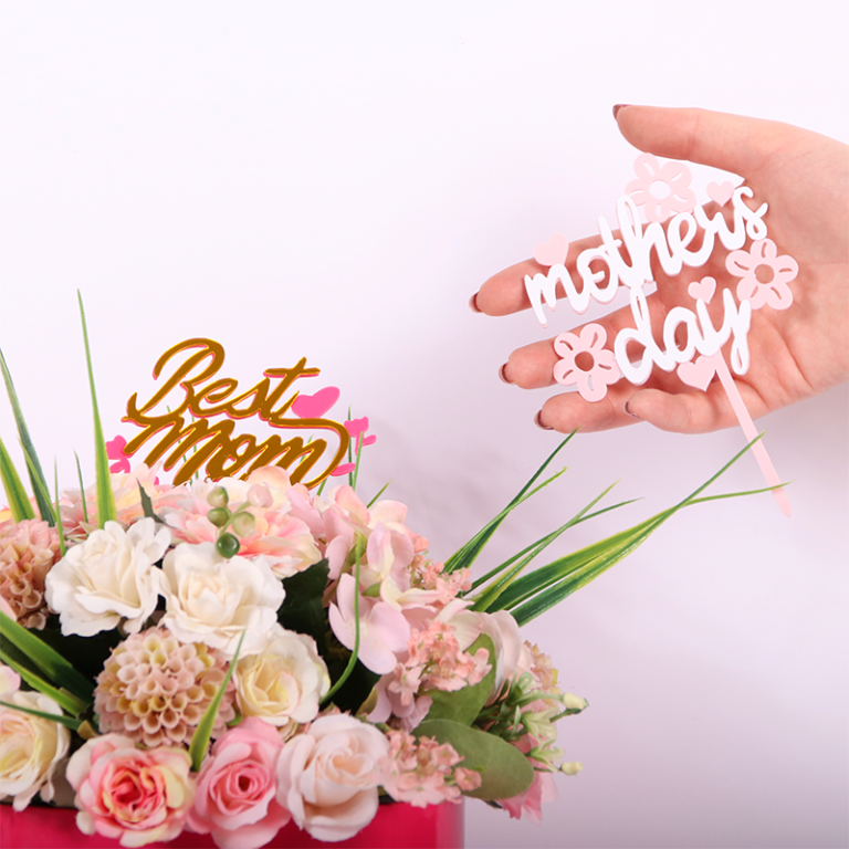 CAKE TOPPERS PARA RAMOS DE FLORES