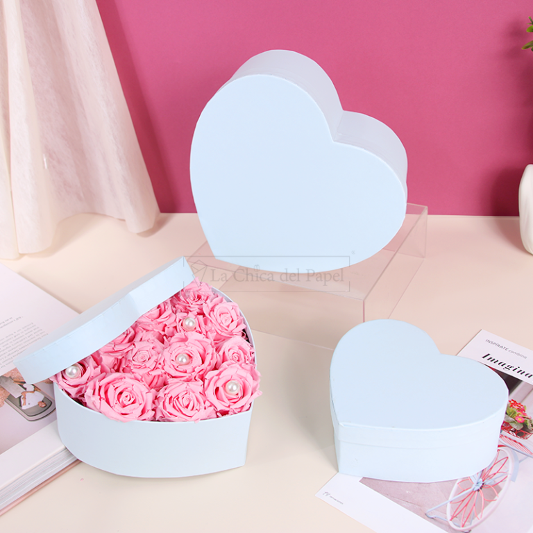 SET DE 3 CAJAS EN FORMA DE CORAZÓN