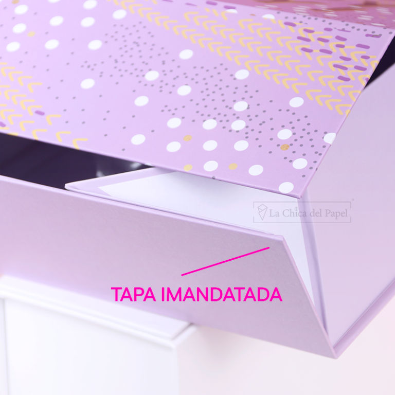CAJA PLEGABLE PARA REGALOS