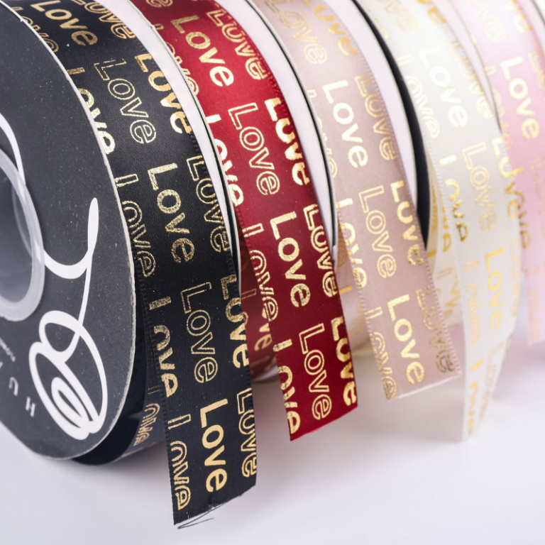 LISTON SATIN FRASE LOVE